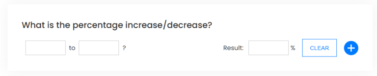 Percentage Increase Calculator - Percentagecalculator.io